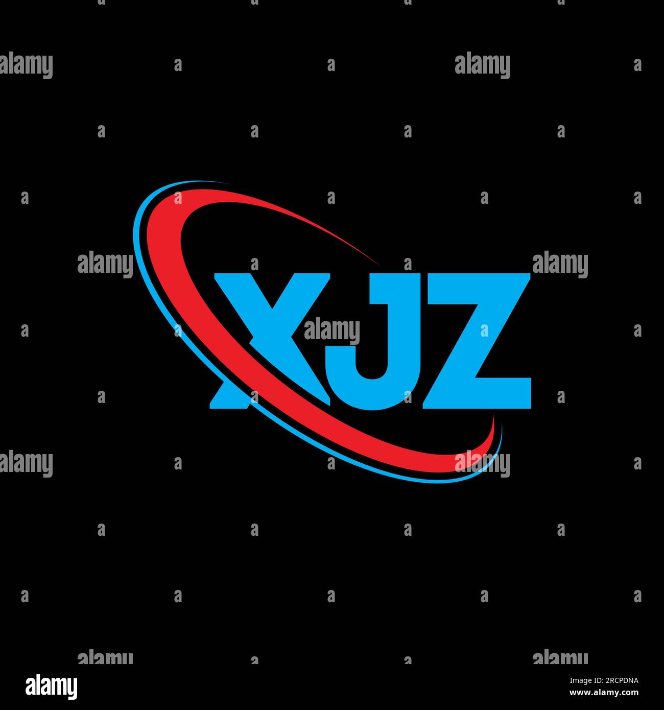 Xjz circle logo Stock Vector Images - Alamy