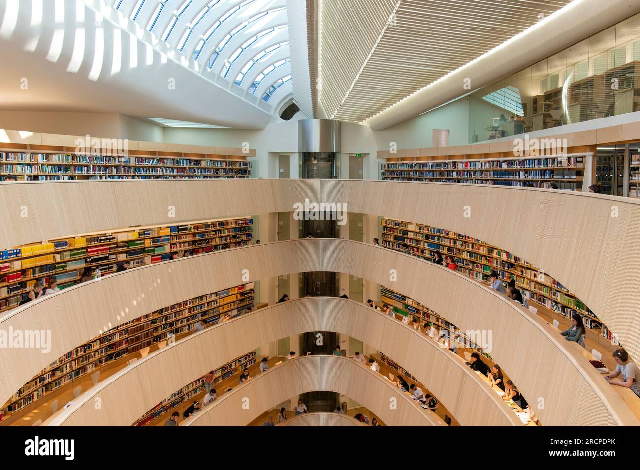Zurich, Switzerland-May 27, 2023; Students of The University of Zurich ...