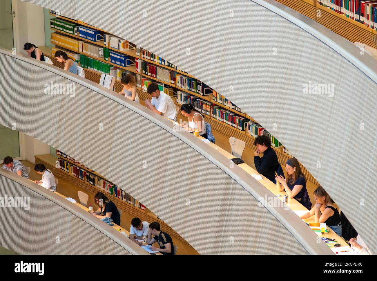Zurich, Switzerland-May 27, 2023; Close up of students of The ...