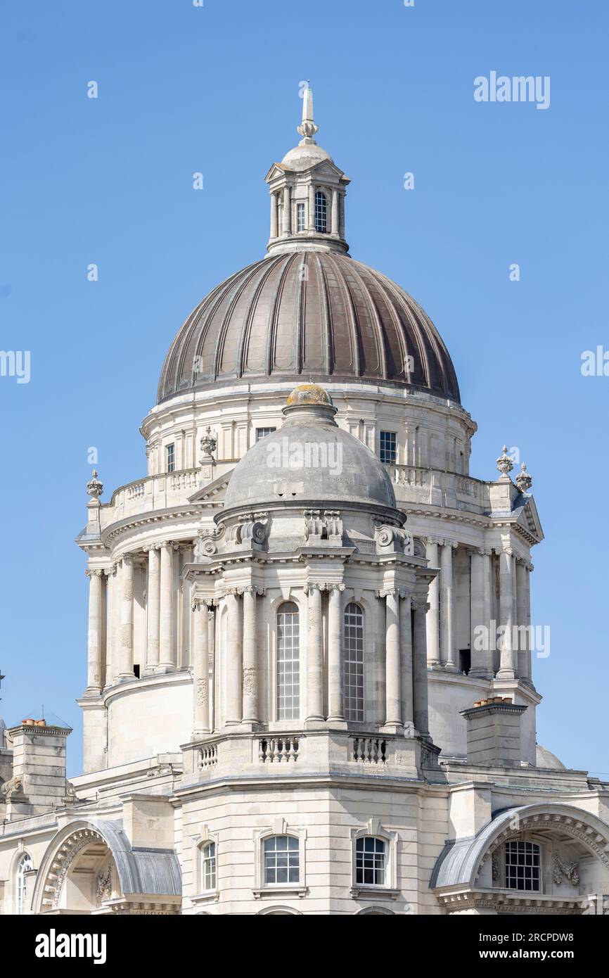 Liverpool, united kingdom May, 16, 2023 Port of Liverpool Building part ...