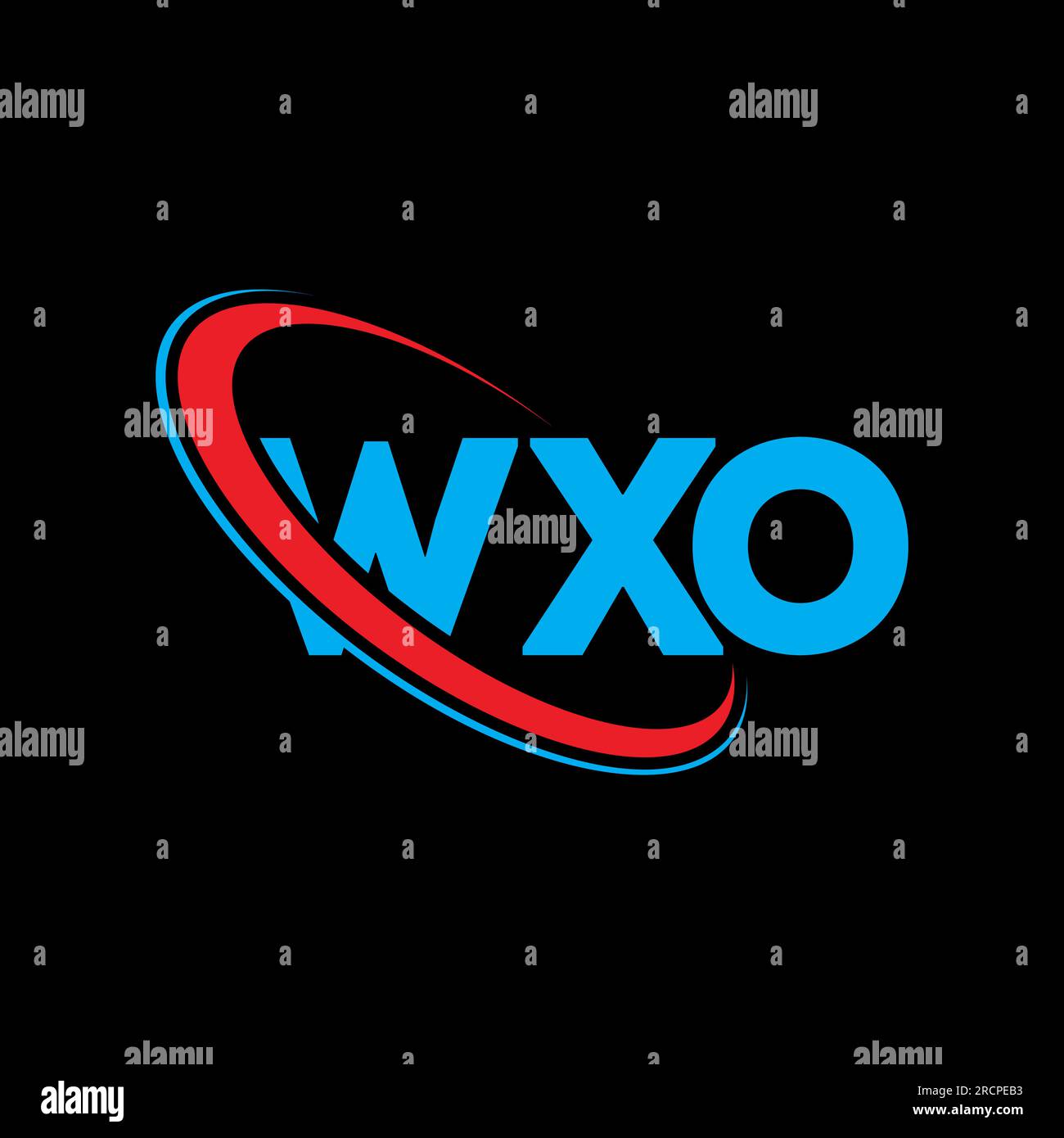 Wxo logo design hi-res stock photography and images - Alamy