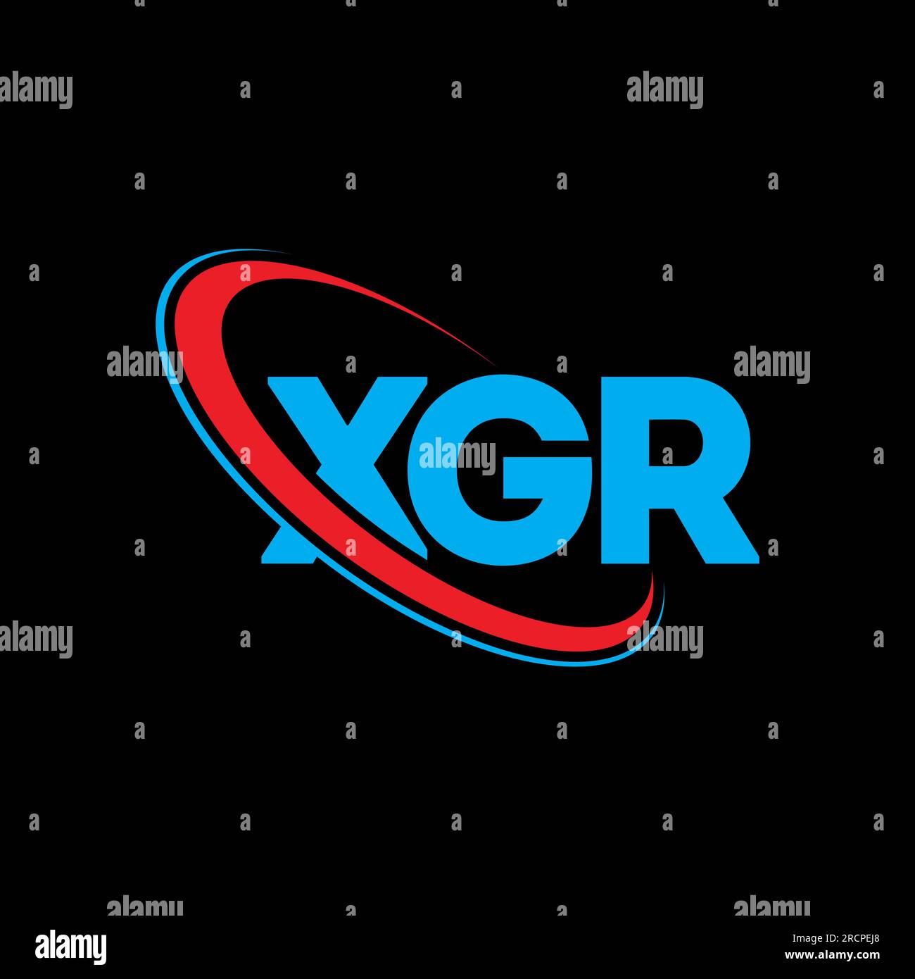 XGR logo. XGR letter. XGR letter logo design. Initials XGR logo linked ...