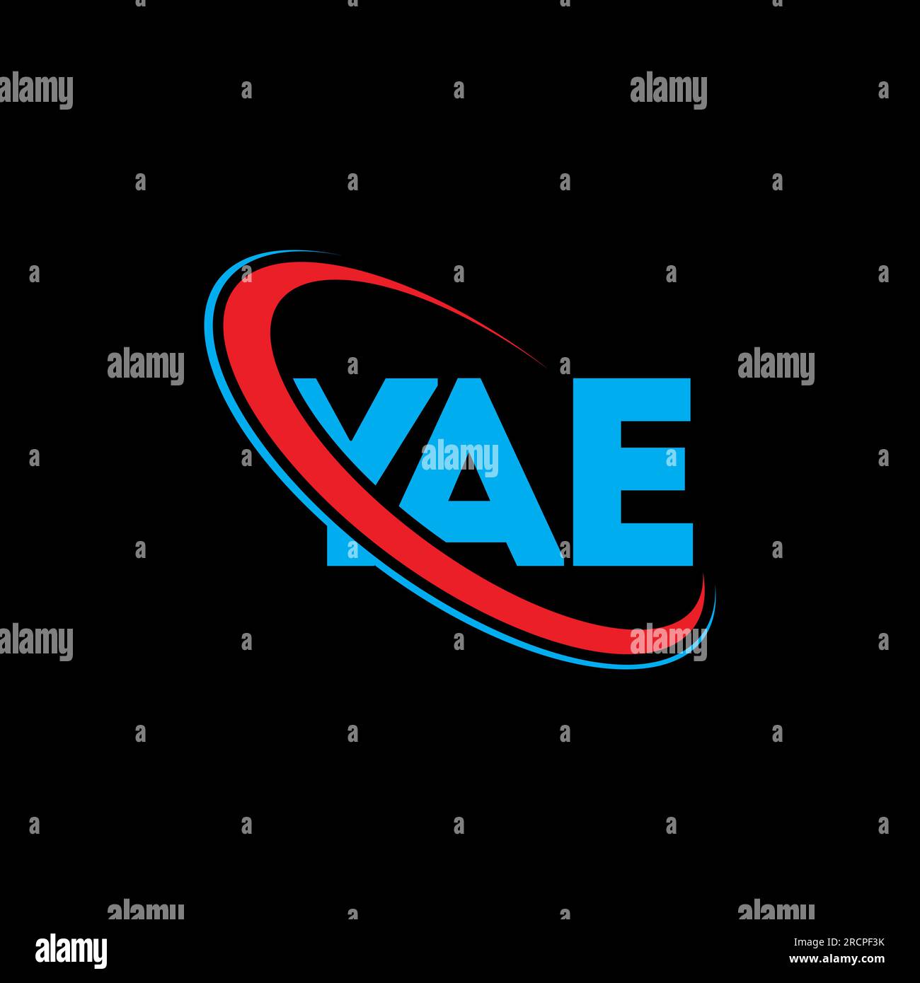 YAE logo. YAE letter. YAE letter logo design. Initials YAE logo linked ...