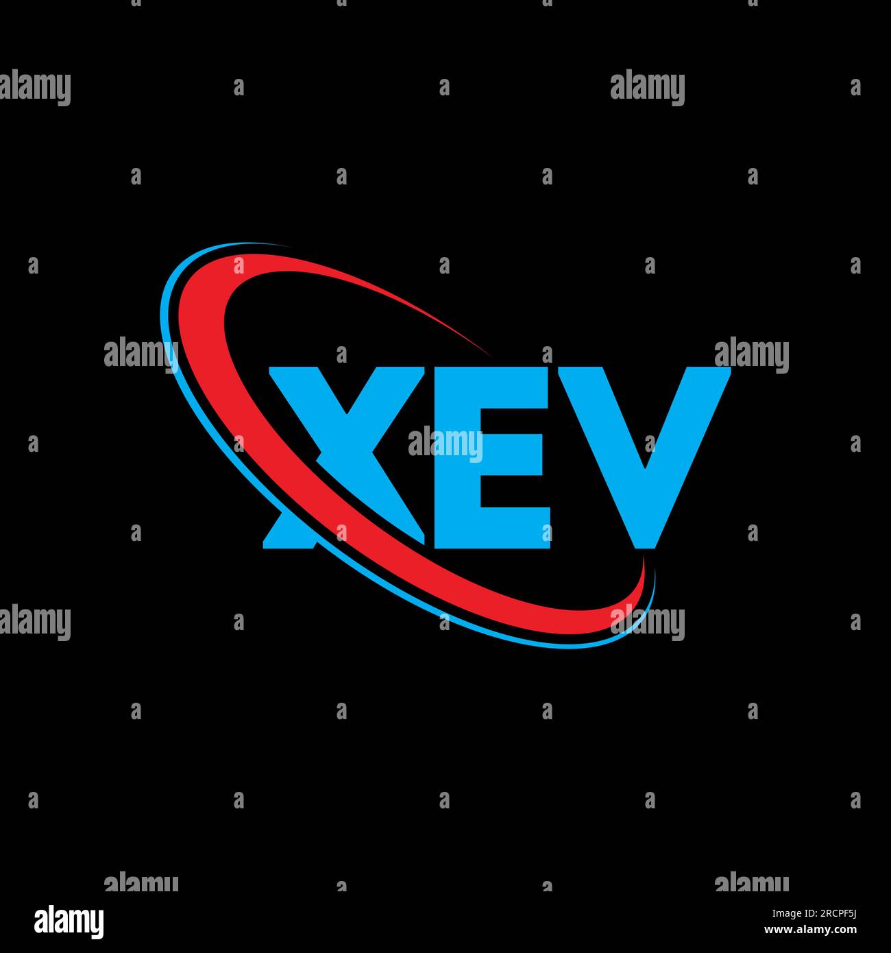 Xev logo design Stock Vector Images - Alamy