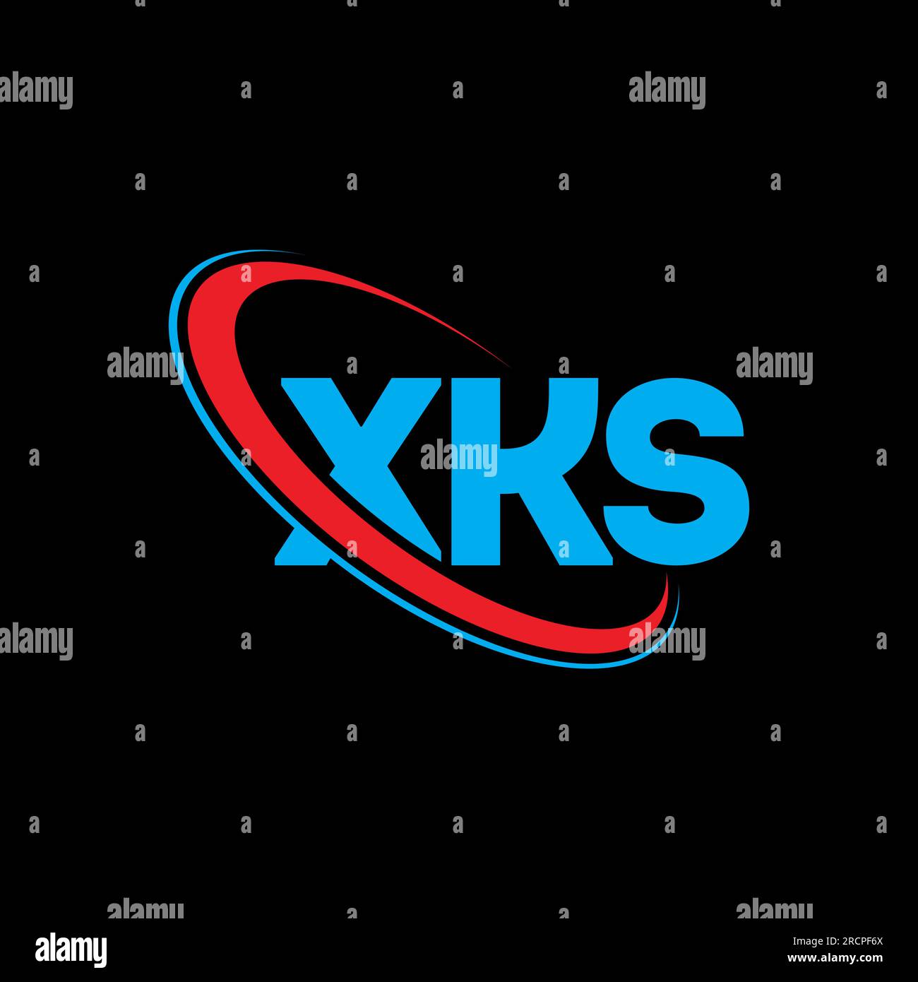 XKS logo. XKS letter. XKS letter logo design. Initials XKS logo linked ...