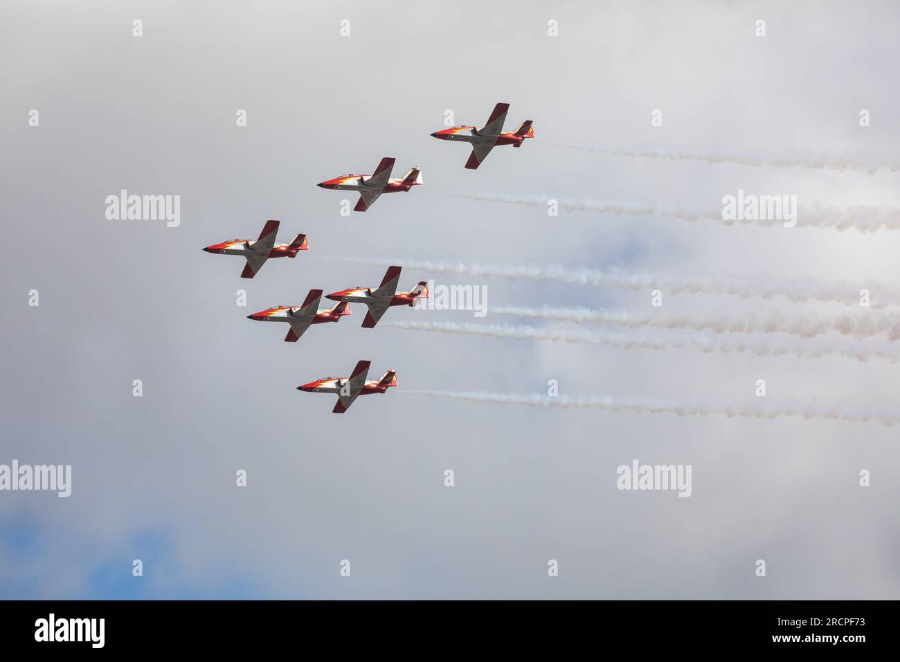 RAF Fairford went ahead today despite the forecast for heavy rain ...