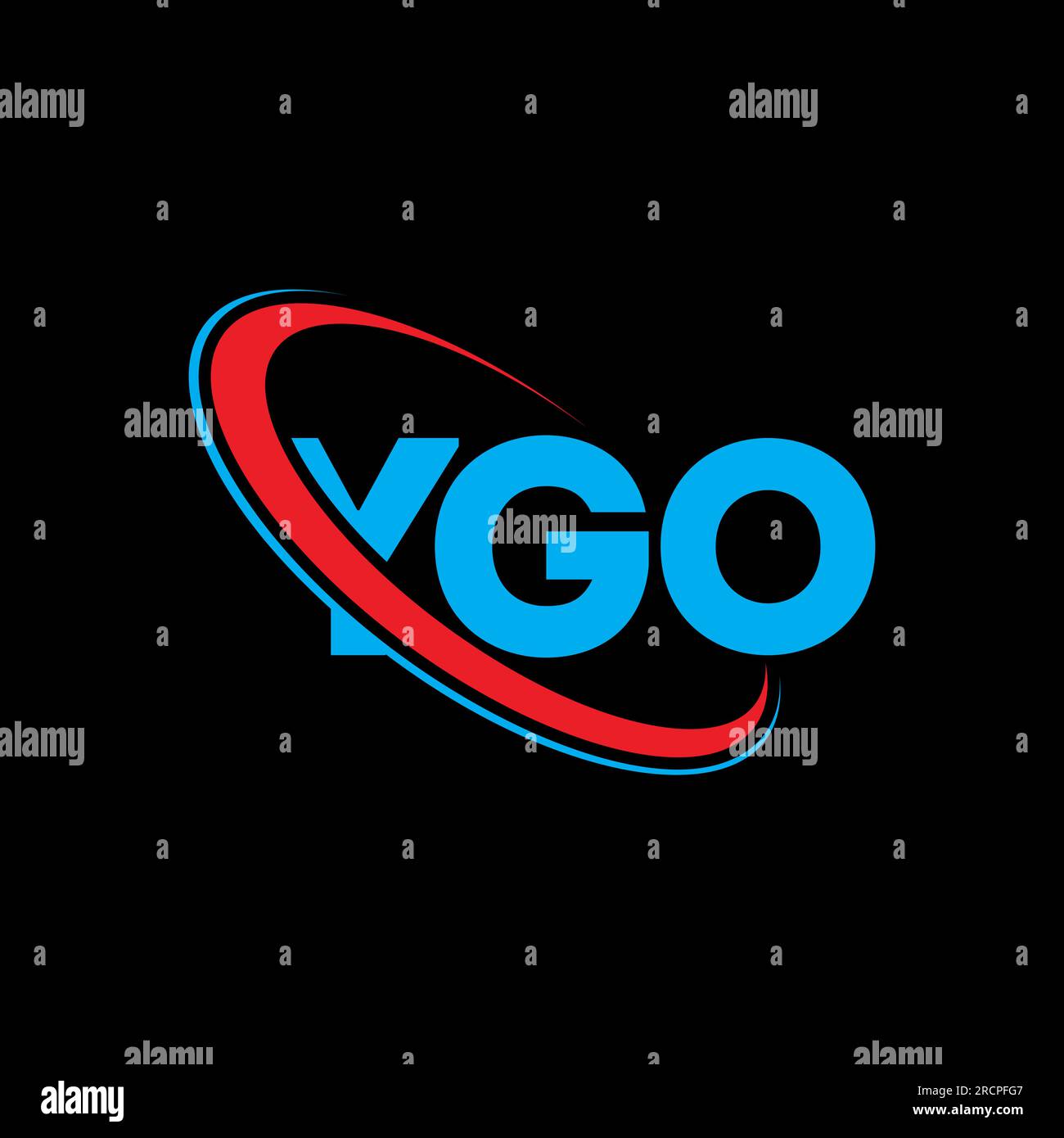 YGO logo. YGO letter. YGO letter logo design. Initials YGO logo linked ...