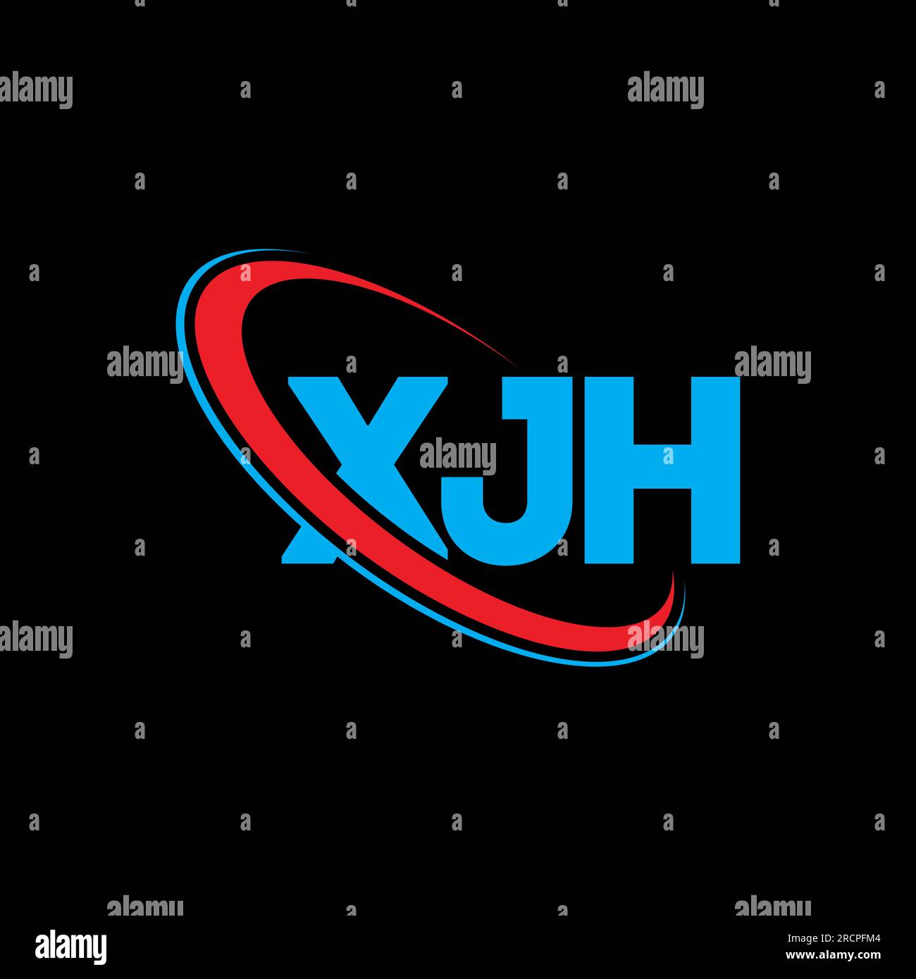 Xjh logo design hi-res stock photography and images - Alamy