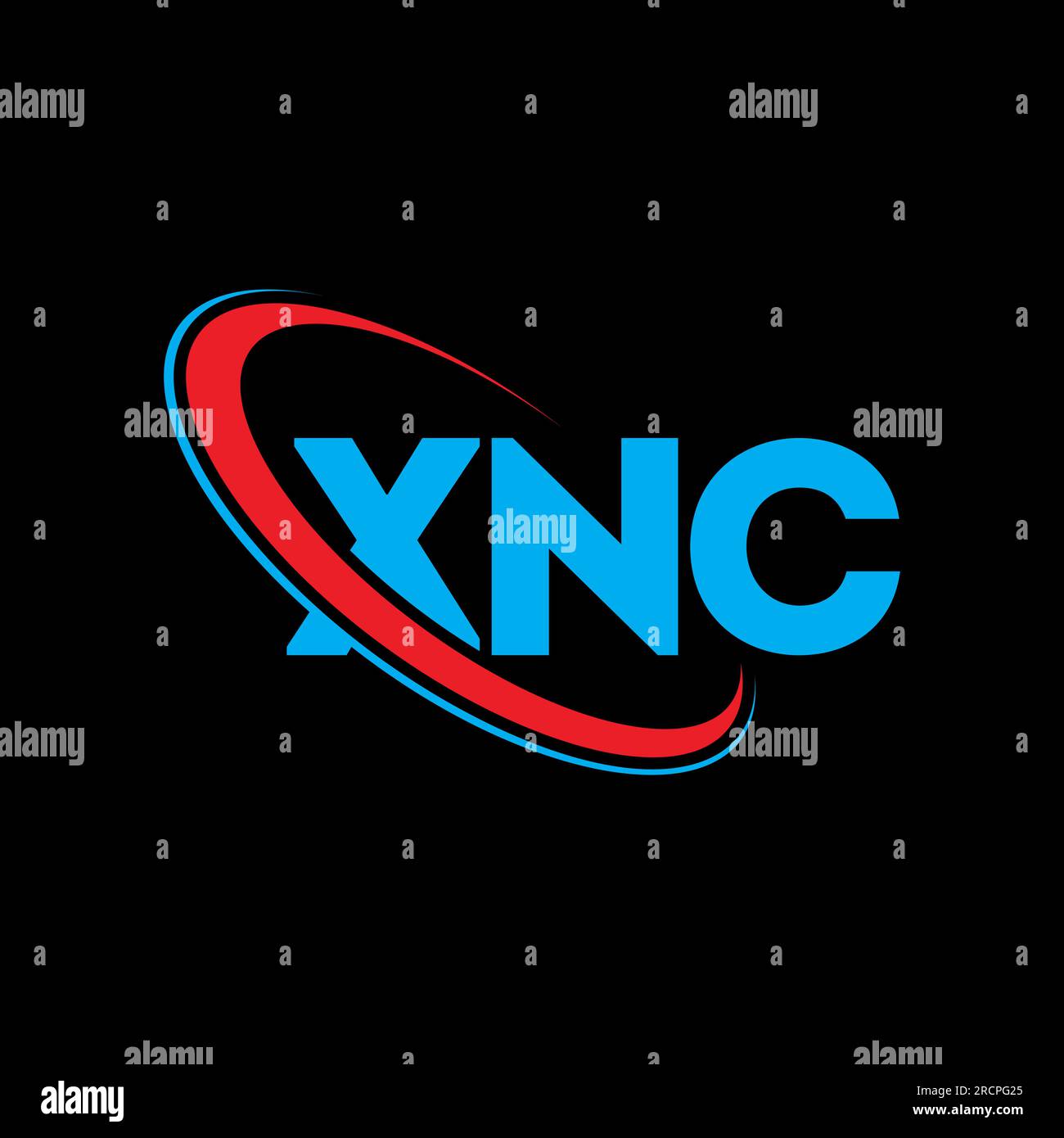 Xnc logo design hi-res stock photography and images - Alamy