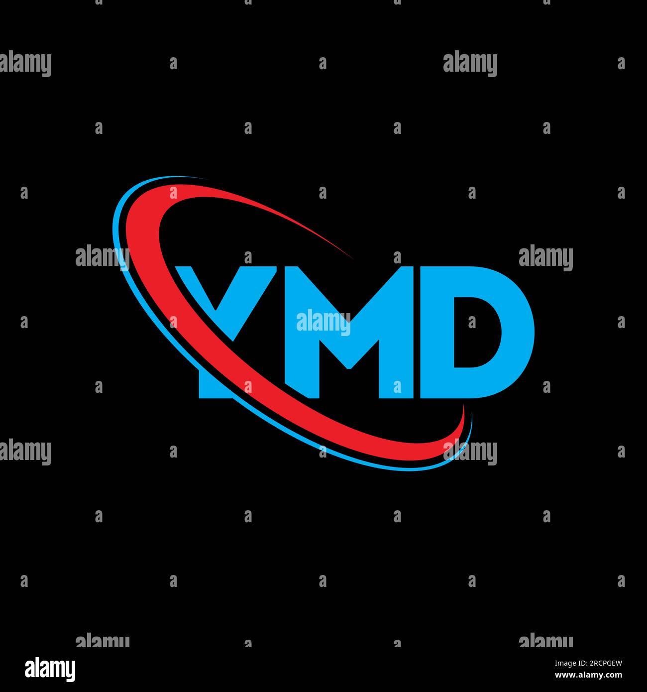 YMD logo. YMD letter. YMD letter logo design. Initials YMD logo linked ...