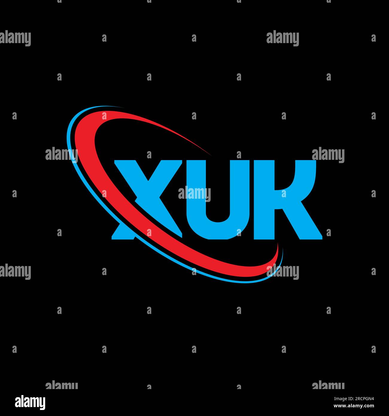 XUK logo. XUK letter. XUK letter logo design. Initials XUK logo linked ...