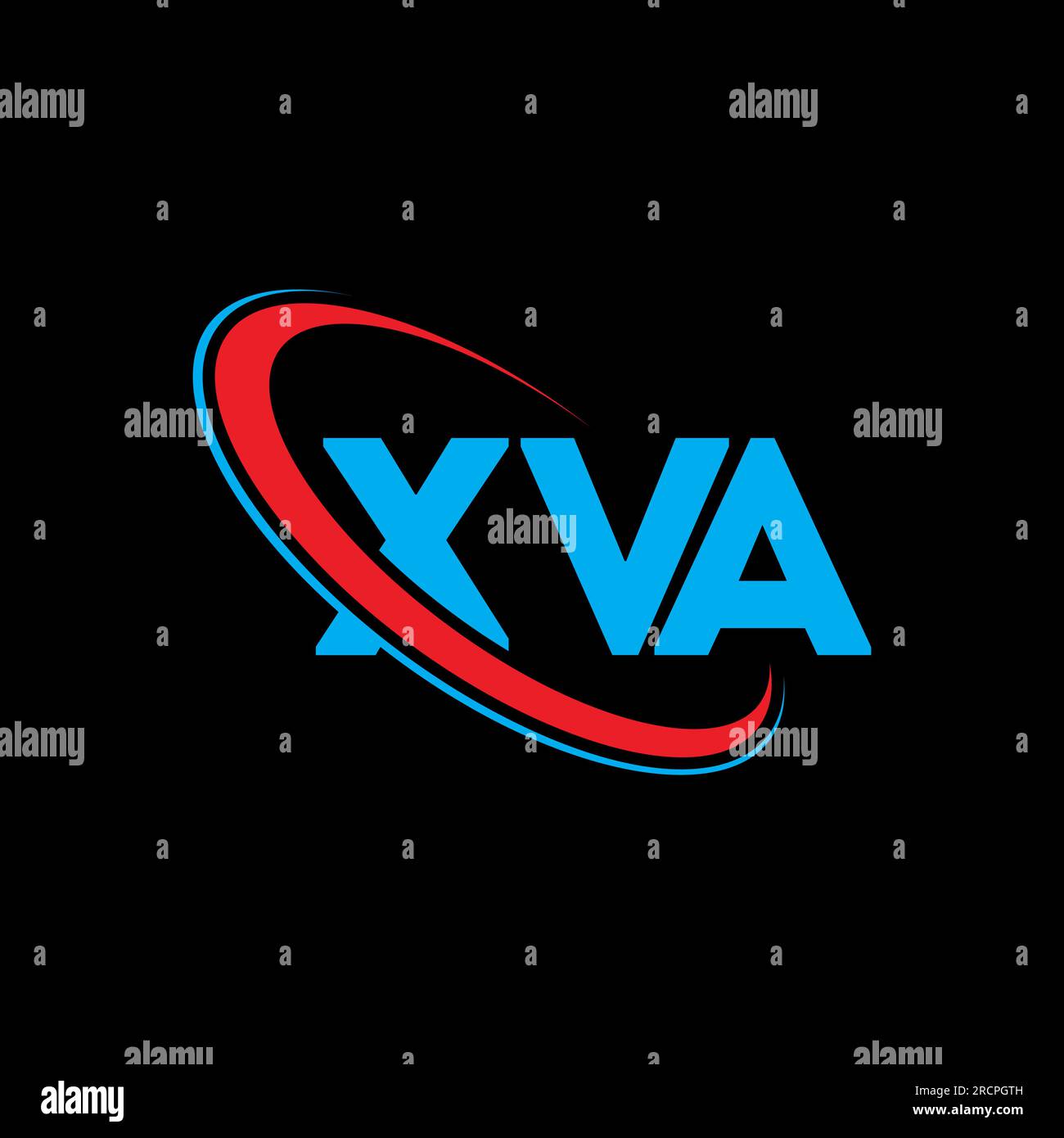 Xva logo design hi-res stock photography and images - Alamy