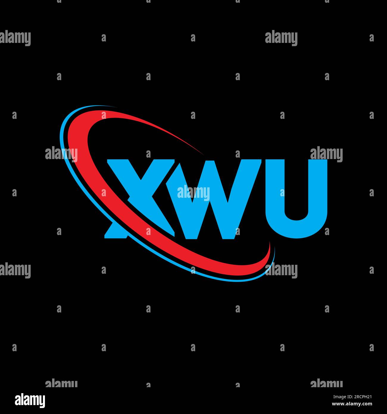 XWU logo. XWU letter. XWU letter logo design. Initials XWU logo linked ...