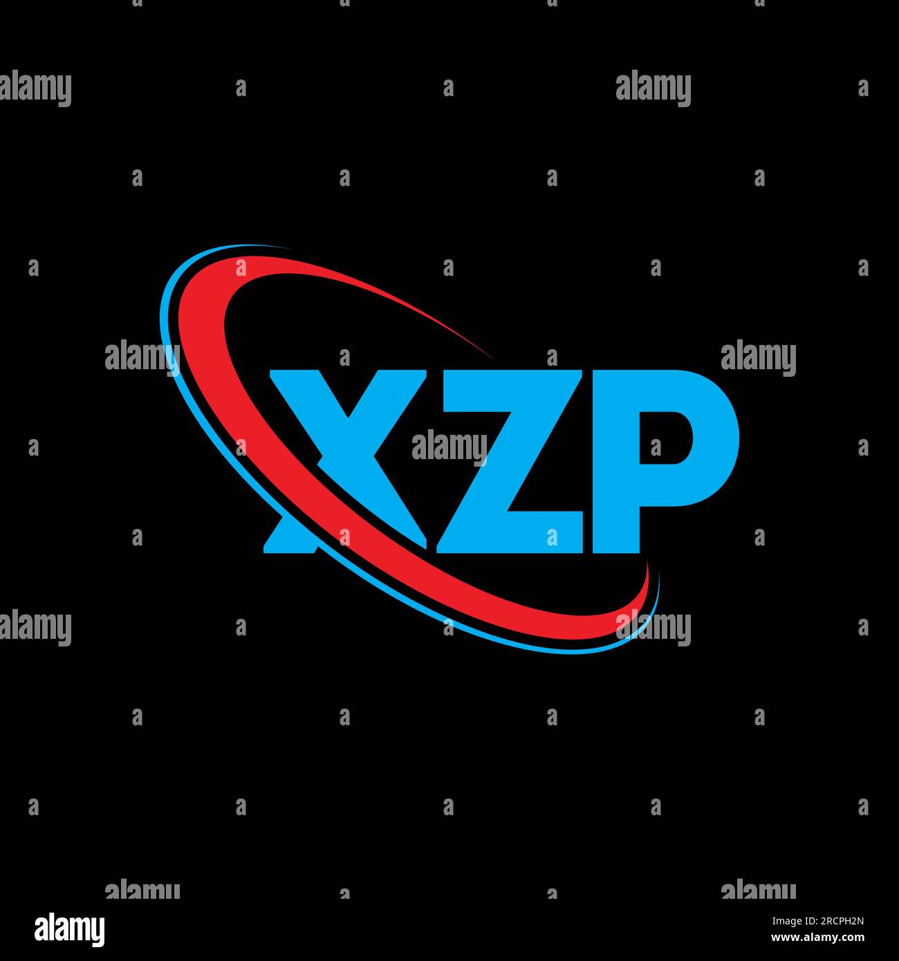 XZP logo. XZP letter. XZP letter logo design. Initials XZP logo linked with circle and uppercase ...