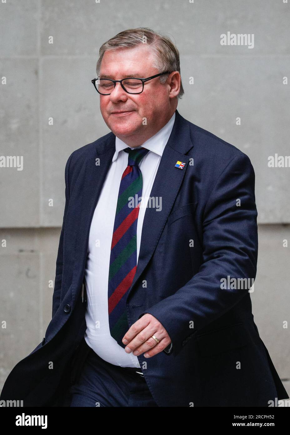 London, UK. 16th July, 2023. Mark Francois, Conservative MP, is seen at ...