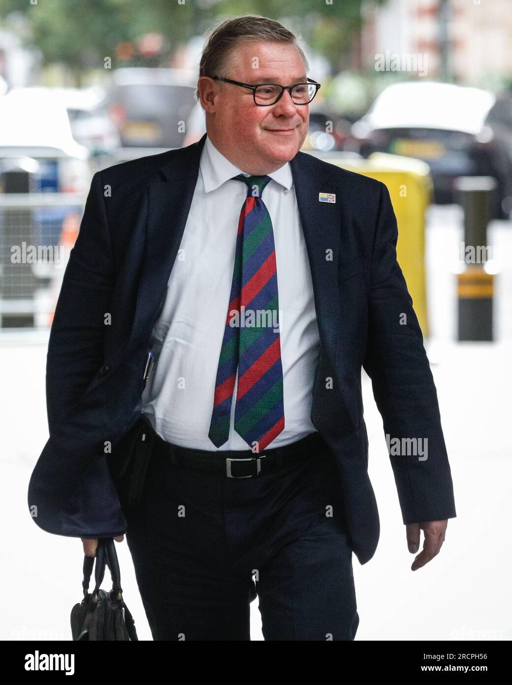 London, UK. 16th July, 2023. Mark Francois, Conservative MP, is seen at ...