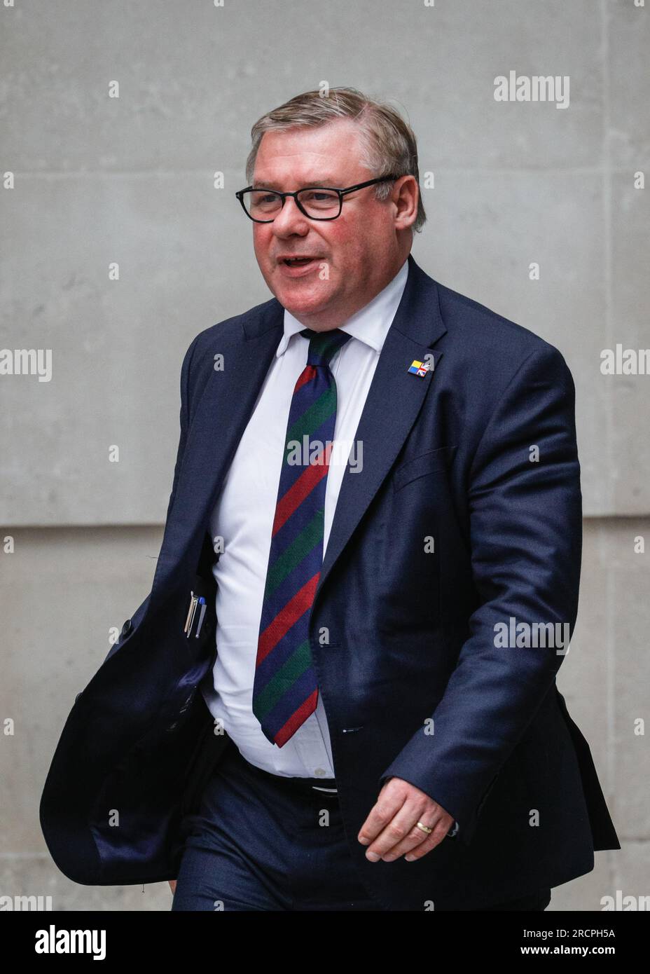 London, UK. 16th July, 2023. Mark Francois, Conservative MP, is seen at ...