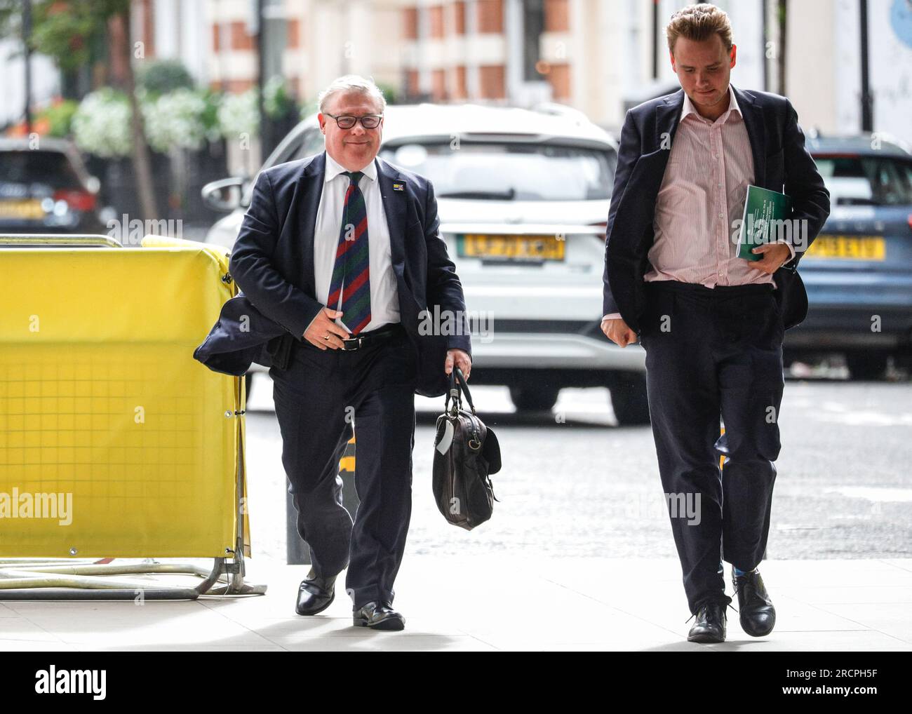 London, UK. 16th July, 2023. Mark Francois, Conservative MP, is seen at ...