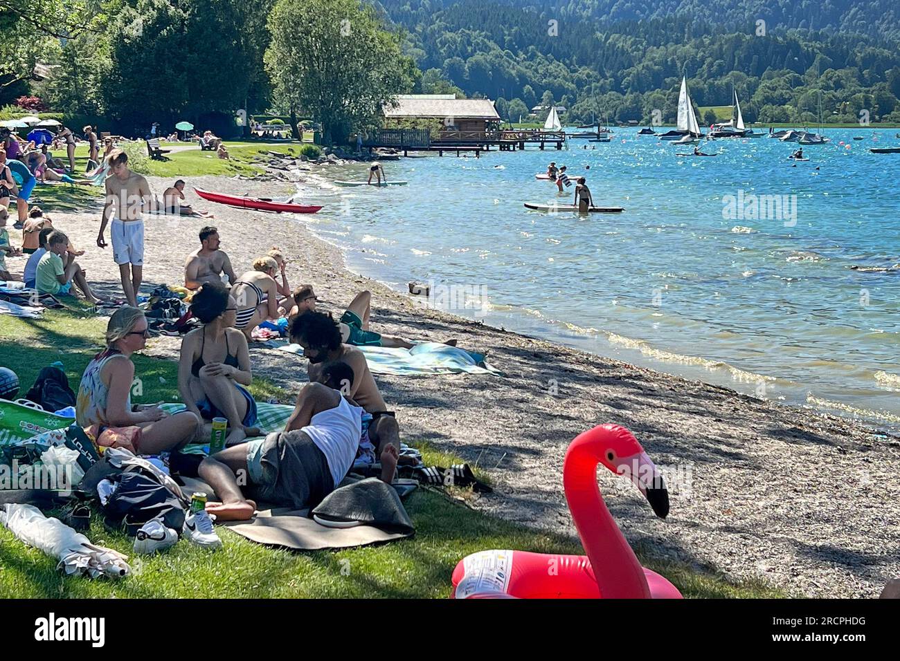 Rottach Egern, Deutschland. 15th July, 2023. Summer day 2023 (07/15 ...