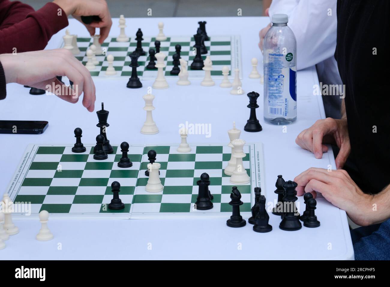 Trafalgar Square, London, UK. 16th July 2023. The ChessFest Chess ...