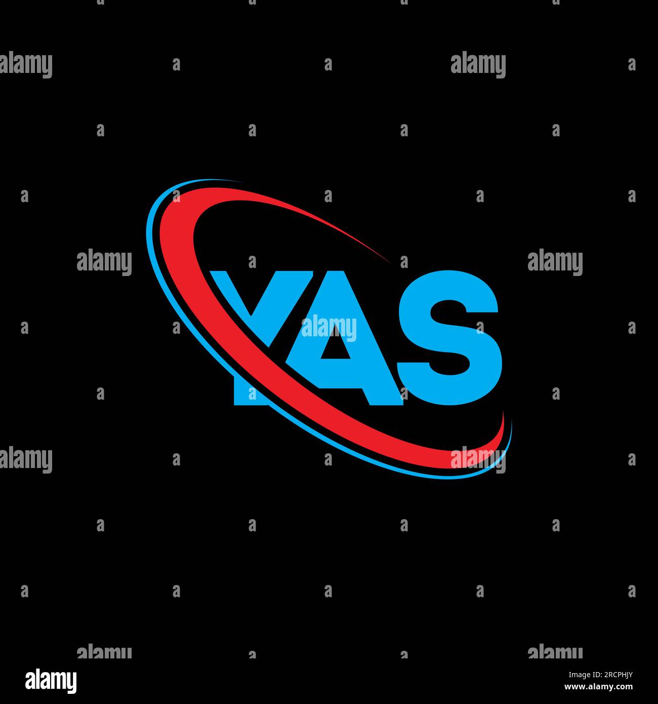 YAS logo. YAS letter. YAS letter logo design. Initials YAS logo linked ...
