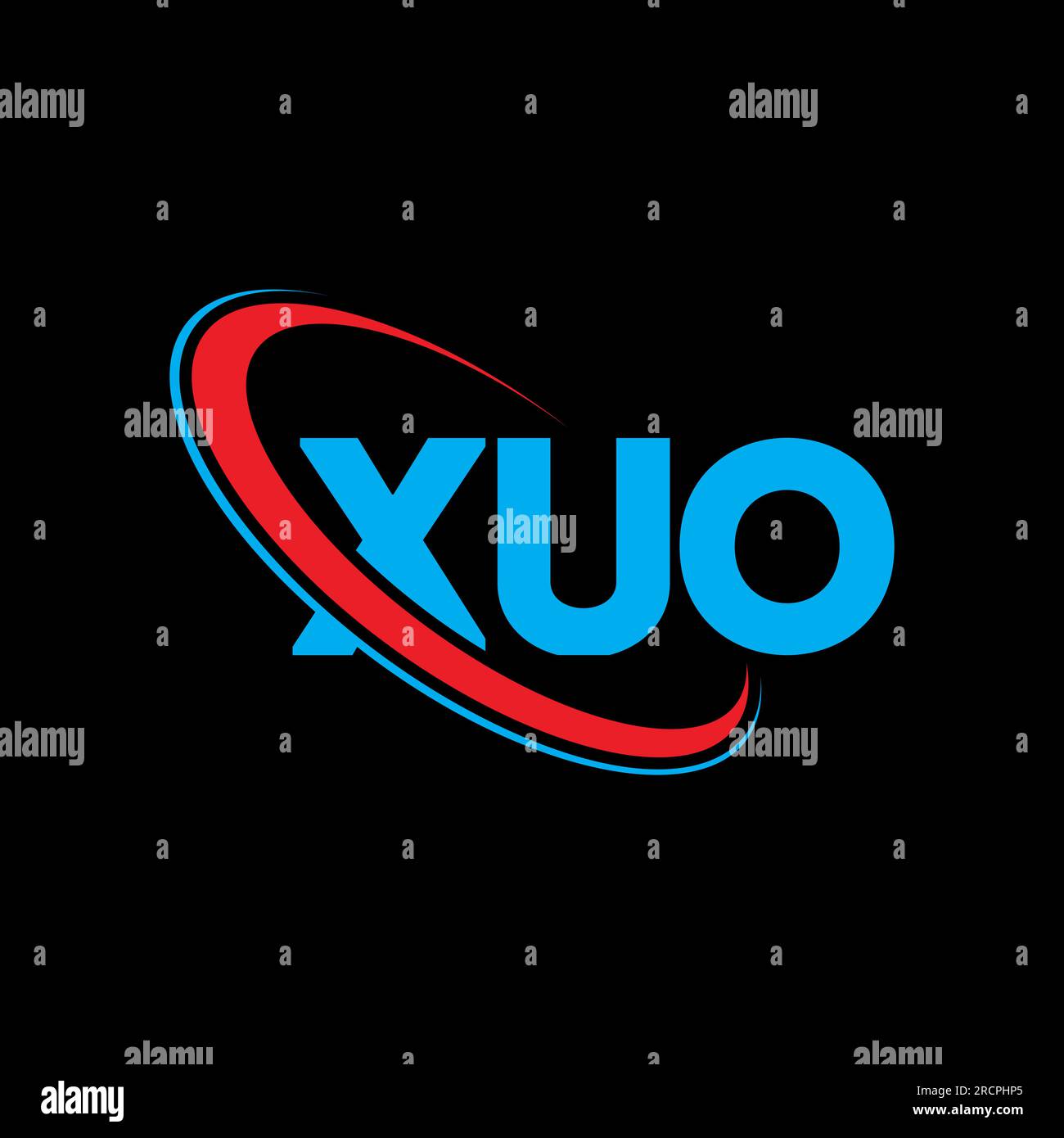 XUO logo. XUO letter. XUO letter logo design. Initials XUO logo linked ...