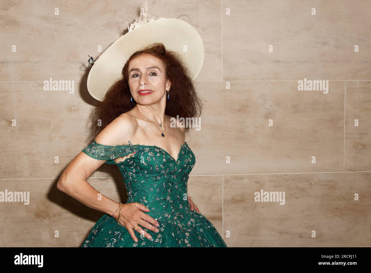 Paris, France. 15th July, 2023. Ariana Kah attends the second edition ...