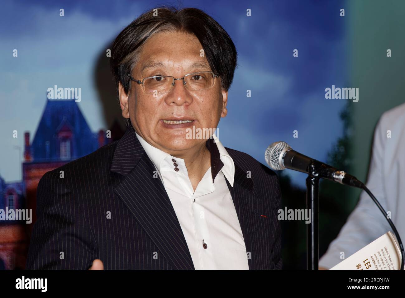 Paris, France. 15th July, 2023. Ya Ding attends the second edition of ...