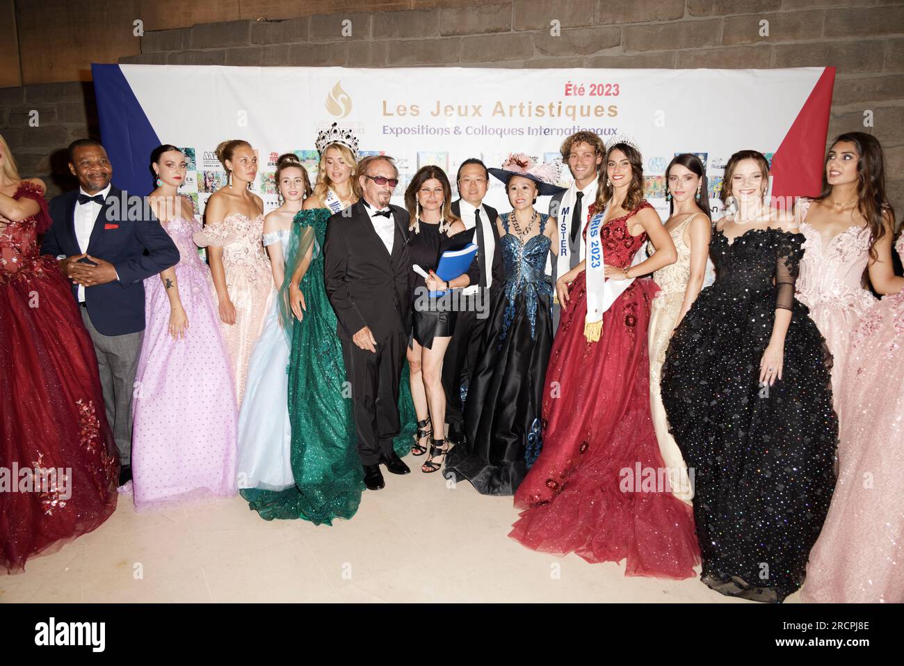Paris, France. 15th July, 2023. Francky-Lover Morcy, Miss Excellence ...