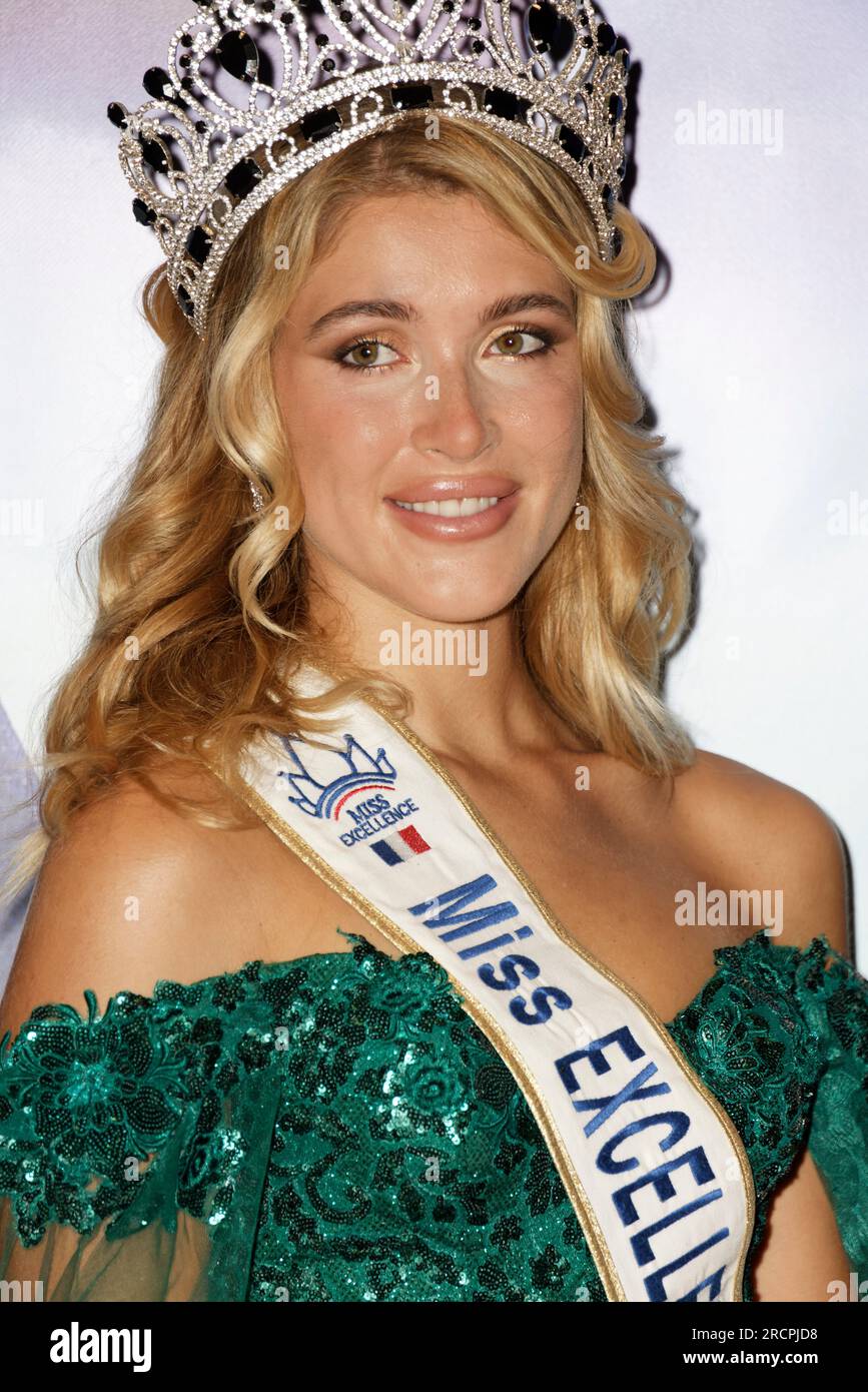 Paris, France. 15th July, 2023. Miss Excellence France 2023, Laura ...