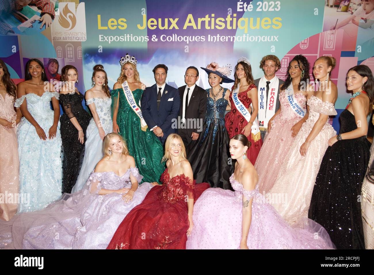 Paris, France. 15th July, 2023. Miss Excellence France 2023 Laura ...