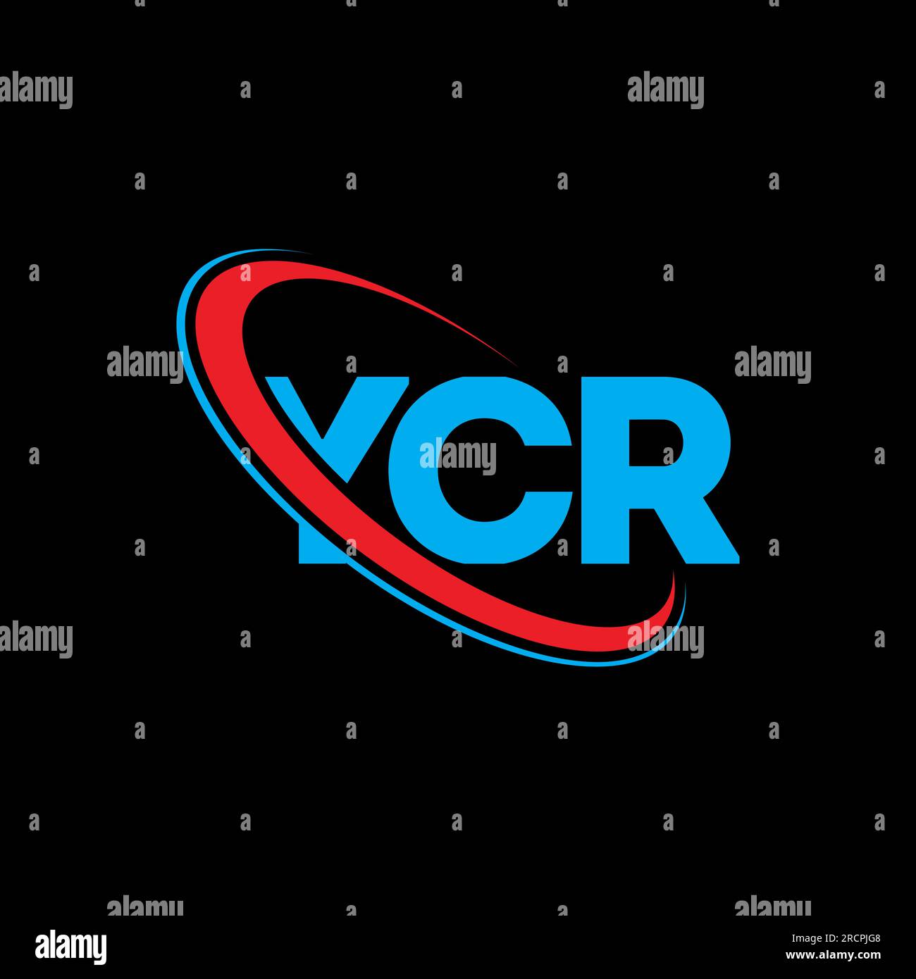 Ycr logo design Stock Vector Images - Alamy