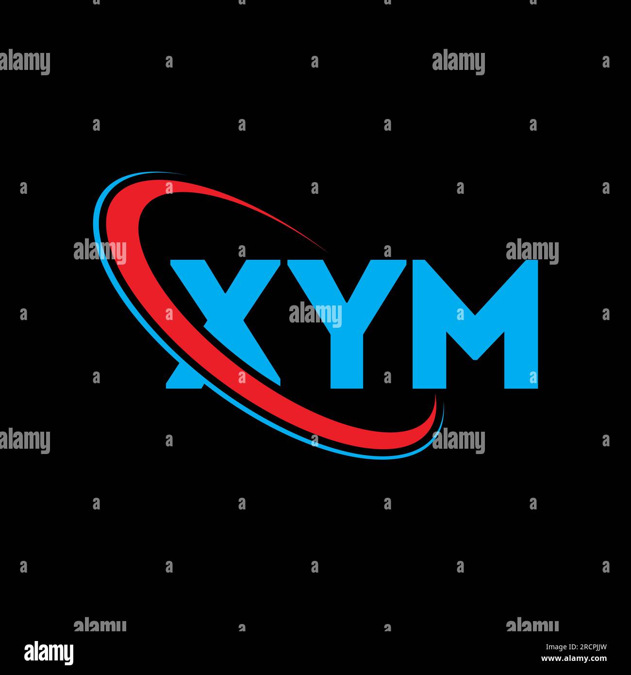 XYM logo. XYM letter. XYM letter logo design. Initials XYM logo linked ...