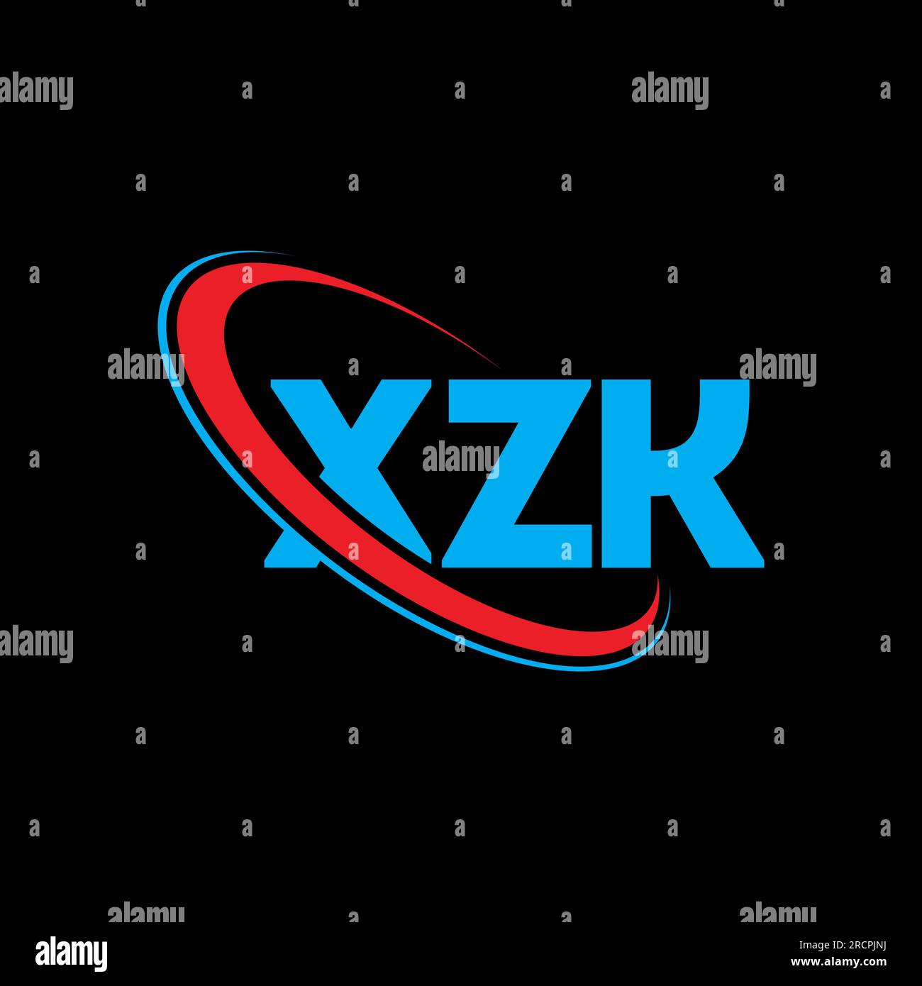 Xzk logo design hi-res stock photography and images - Alamy