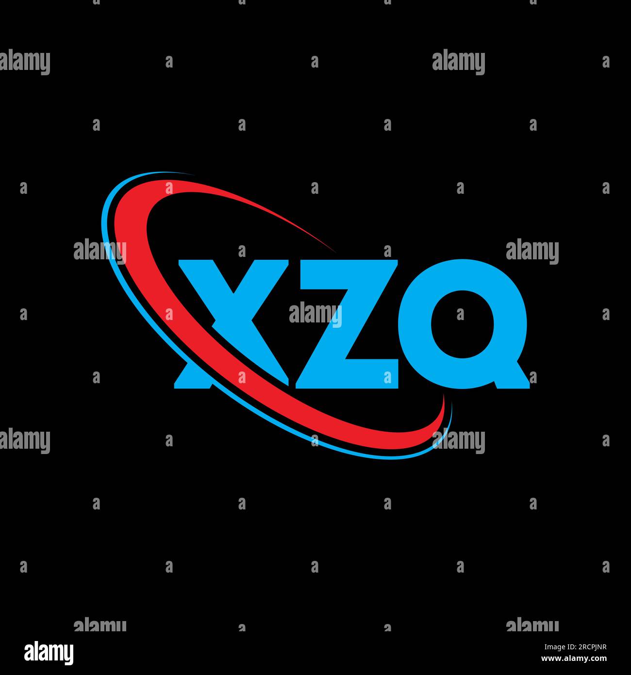 XZQ logo. XZQ letter. XZQ letter logo design. Initials XZQ logo linked with circle and uppercase ...