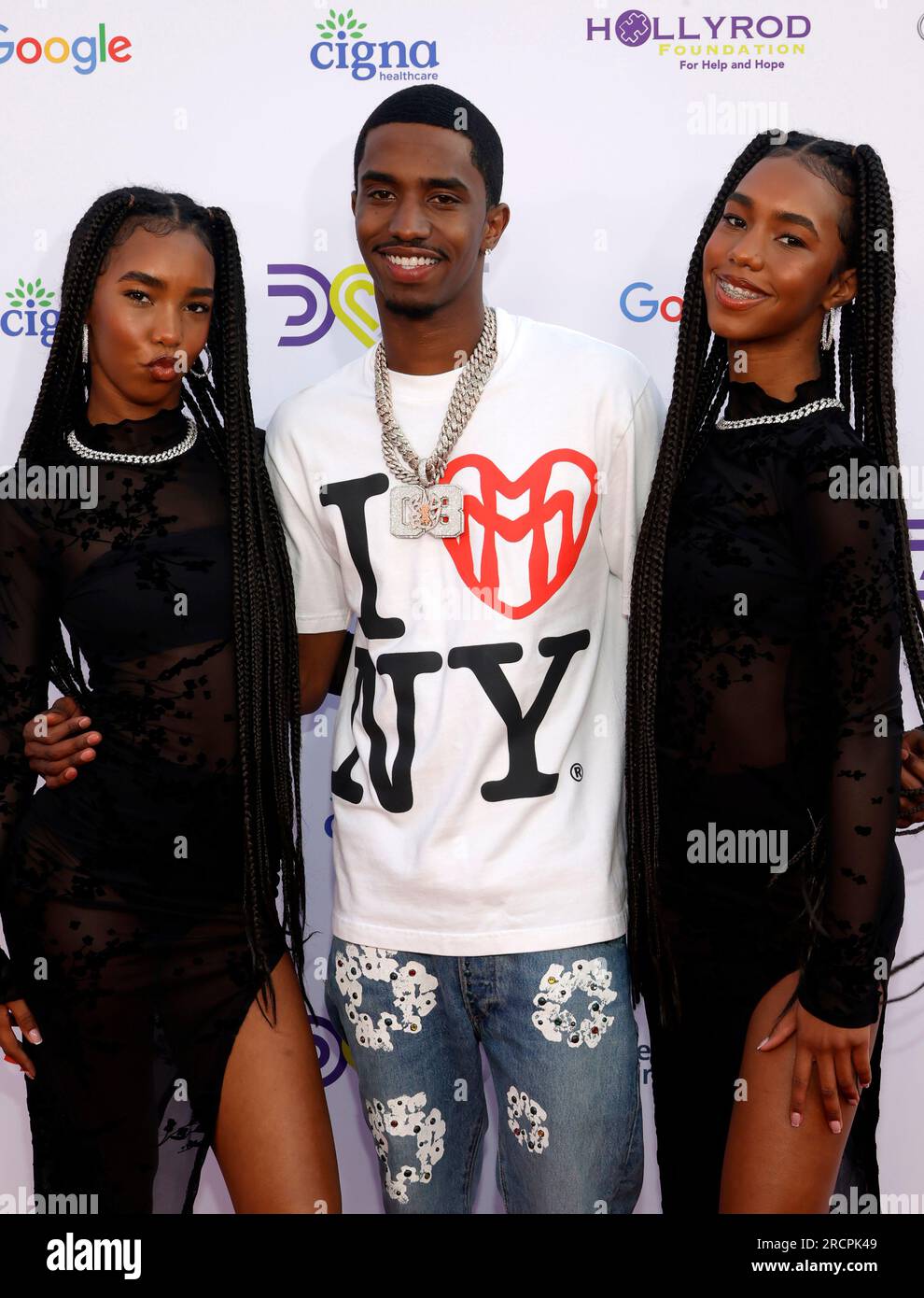 Los Angeles, Ca. 15th July, 2023. Jessie James Combs, Christian Combs ...