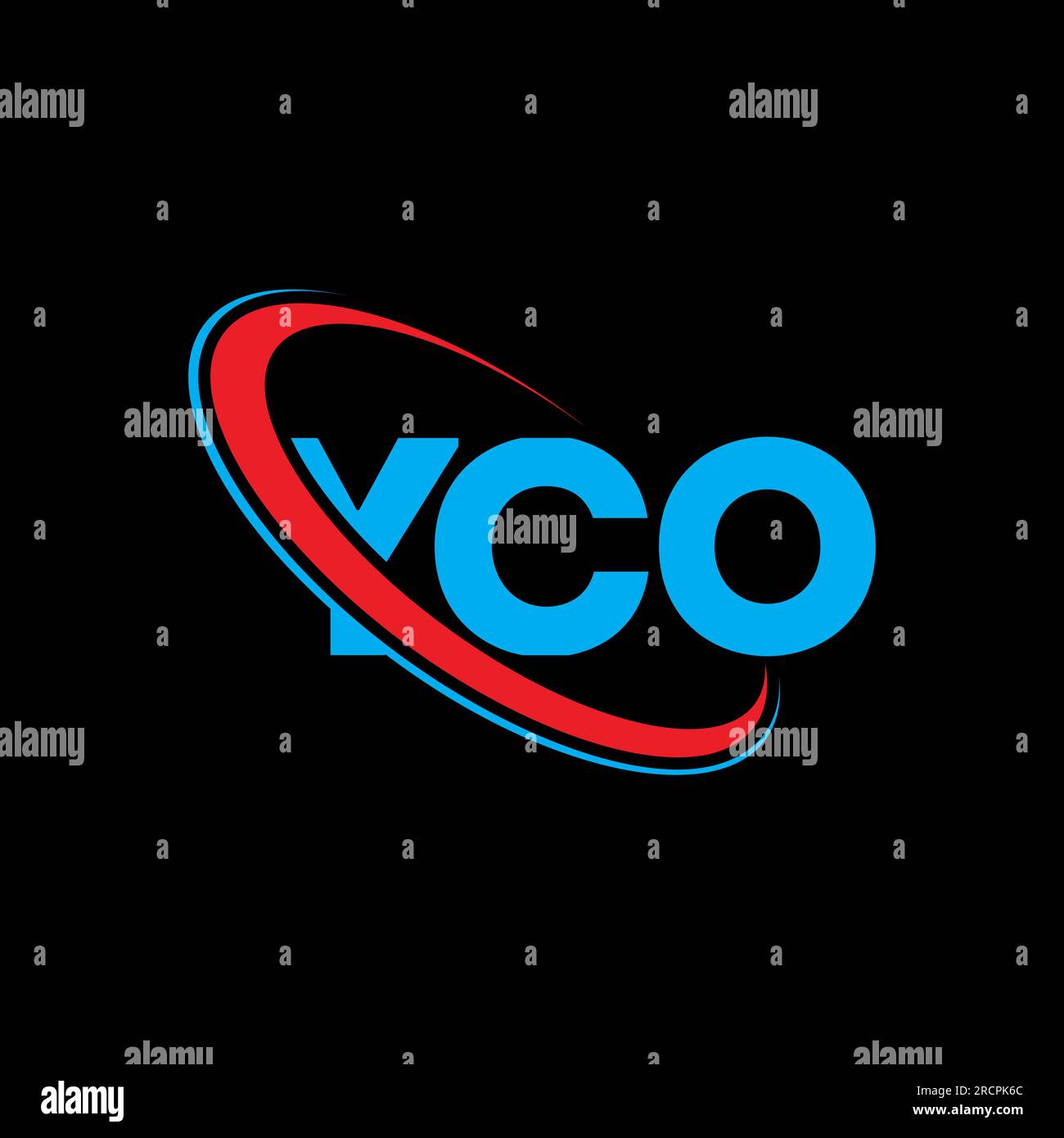 YCO logo. YCO letter. YCO letter logo design. Initials YCO logo linked ...
