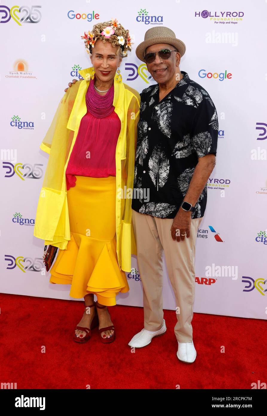 Los Angeles, Ca. 15th July, 2023. Marguerite Lathan, Stan Lathan at the ...