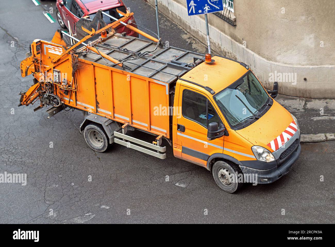 Garbage van hi-res stock photography and images - Alamy