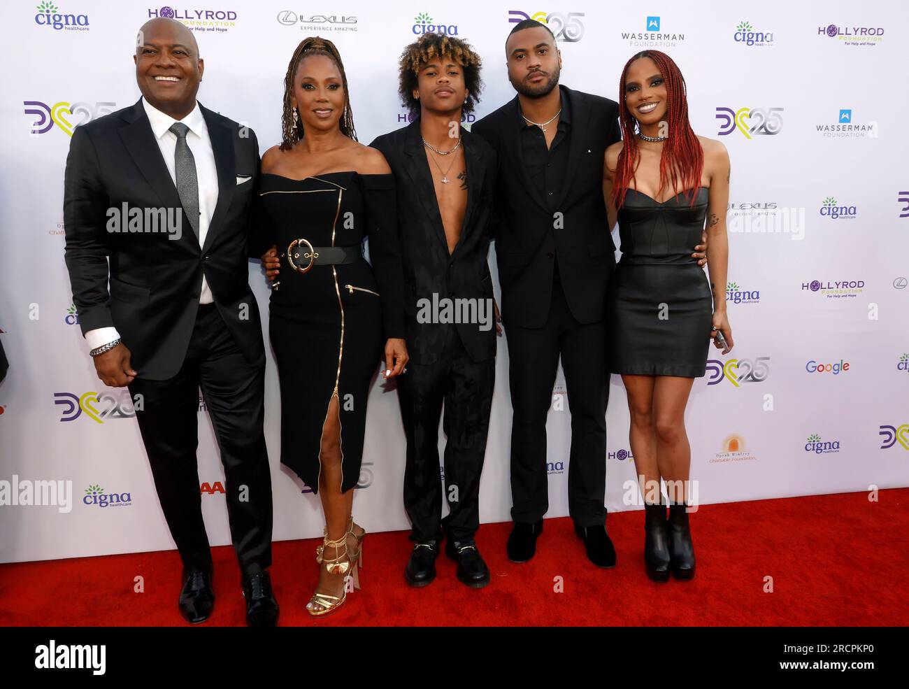 Los Angeles, Ca. 15th July, 2023. Holly Robinson Peete, Rodney Peete ...