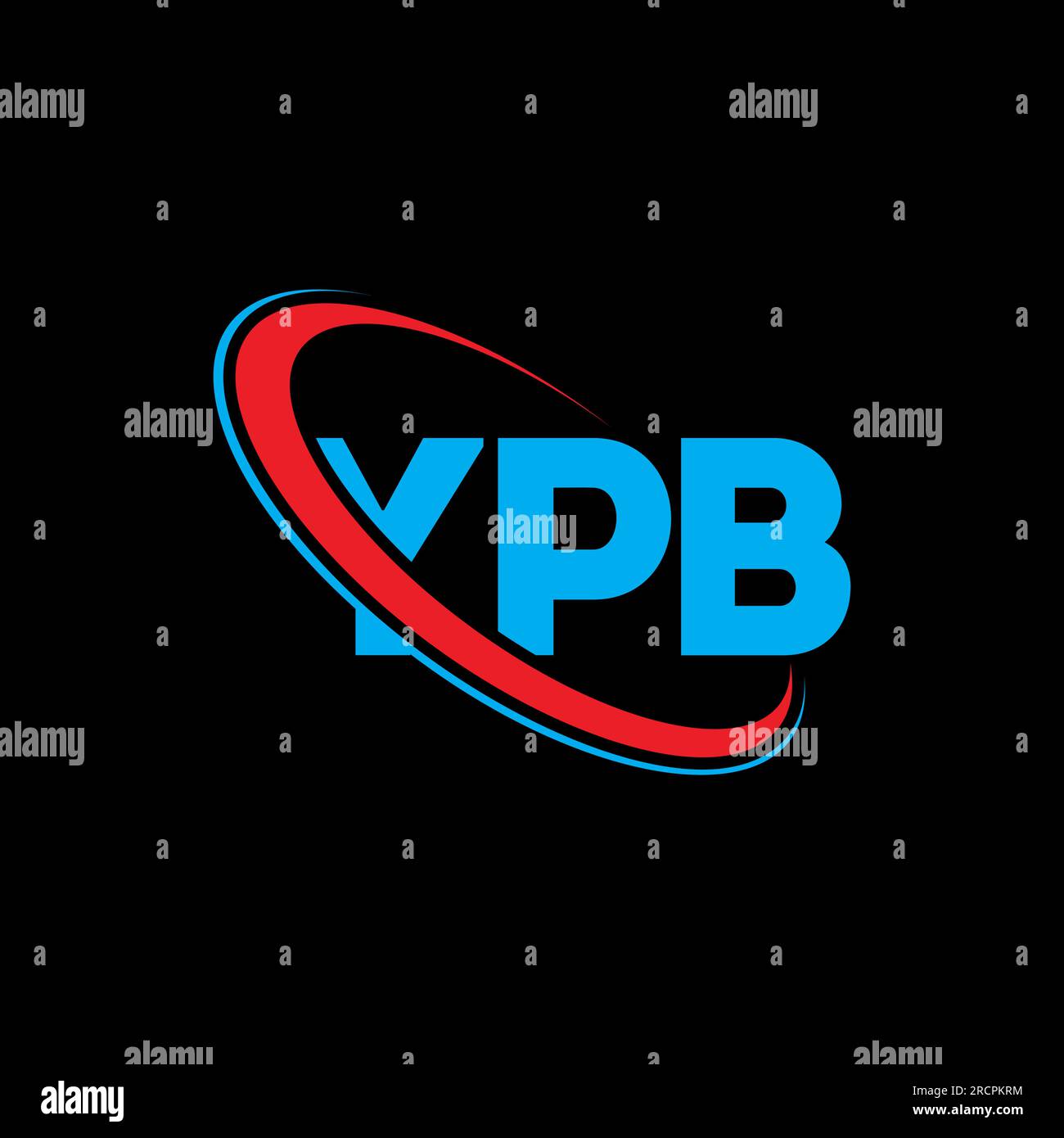 YPB logo. YPB letter. YPB letter logo design. Initials YPB logo linked ...