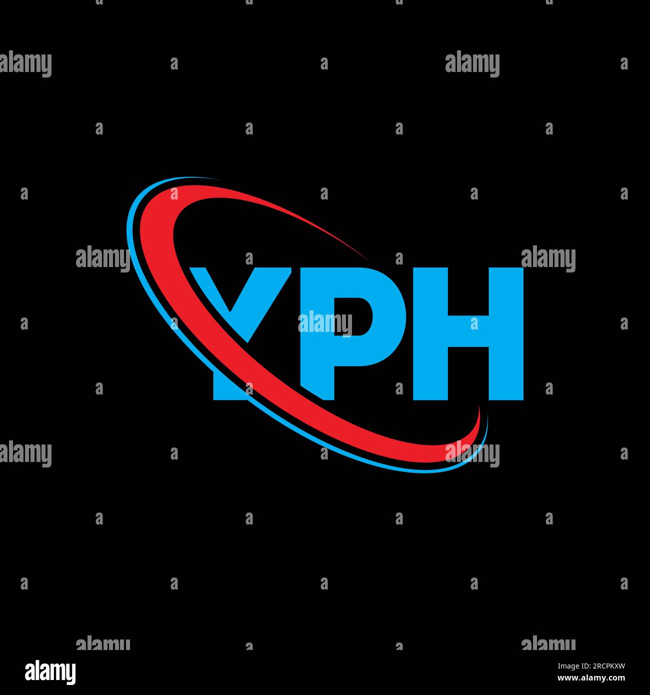 YPH logo. YPH letter. YPH letter logo design. Initials YPH logo linked ...