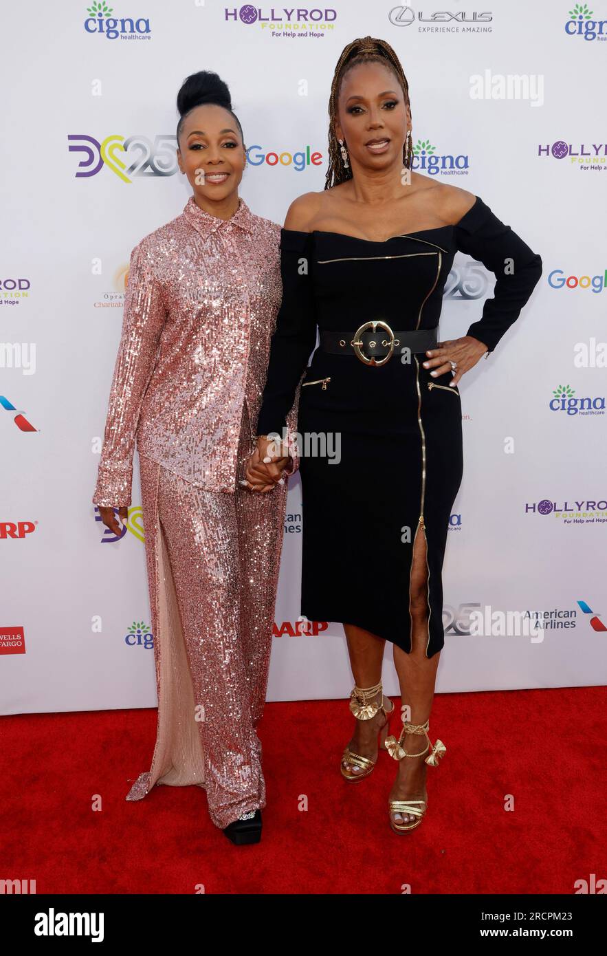 Los Angeles, Ca. 15th July, 2023. Terry Ellis, Holly Robinson Peete, at ...