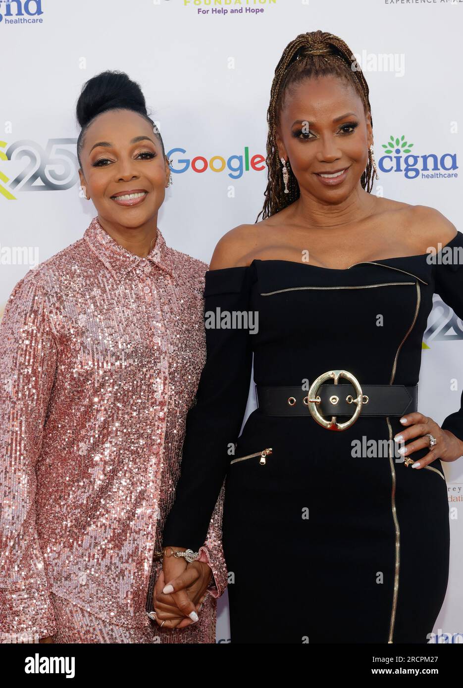 Los Angeles, Ca. 15th July, 2023. Terry Ellis, Holly Robinson Peete, at ...