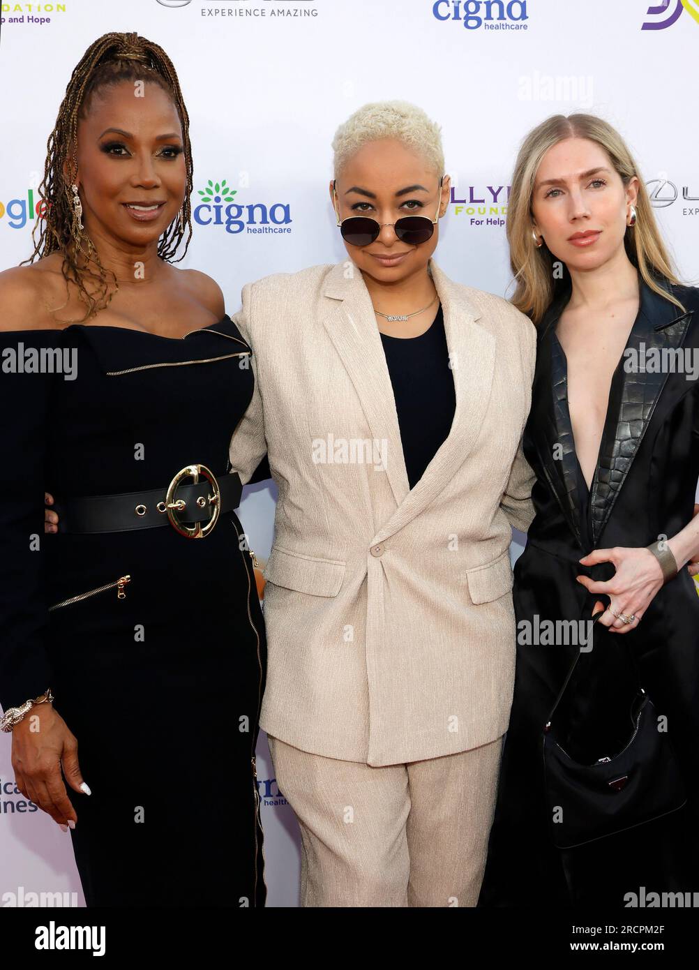 Los Angeles, Ca. 15th July, 2023. Holly Robinson Peete, Raven-Symon ...