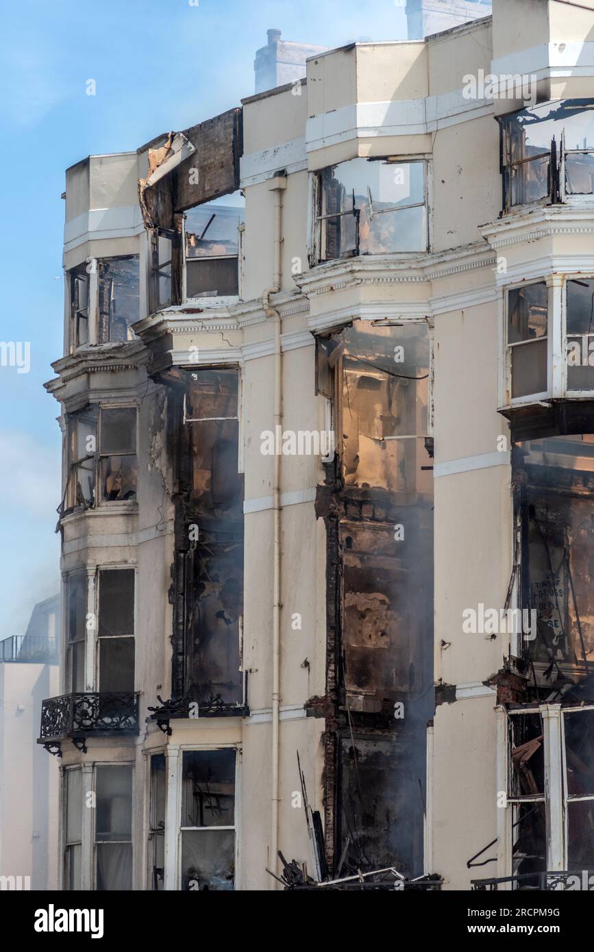 Royal albion hotel fire brighton hi-res stock photography and images ...