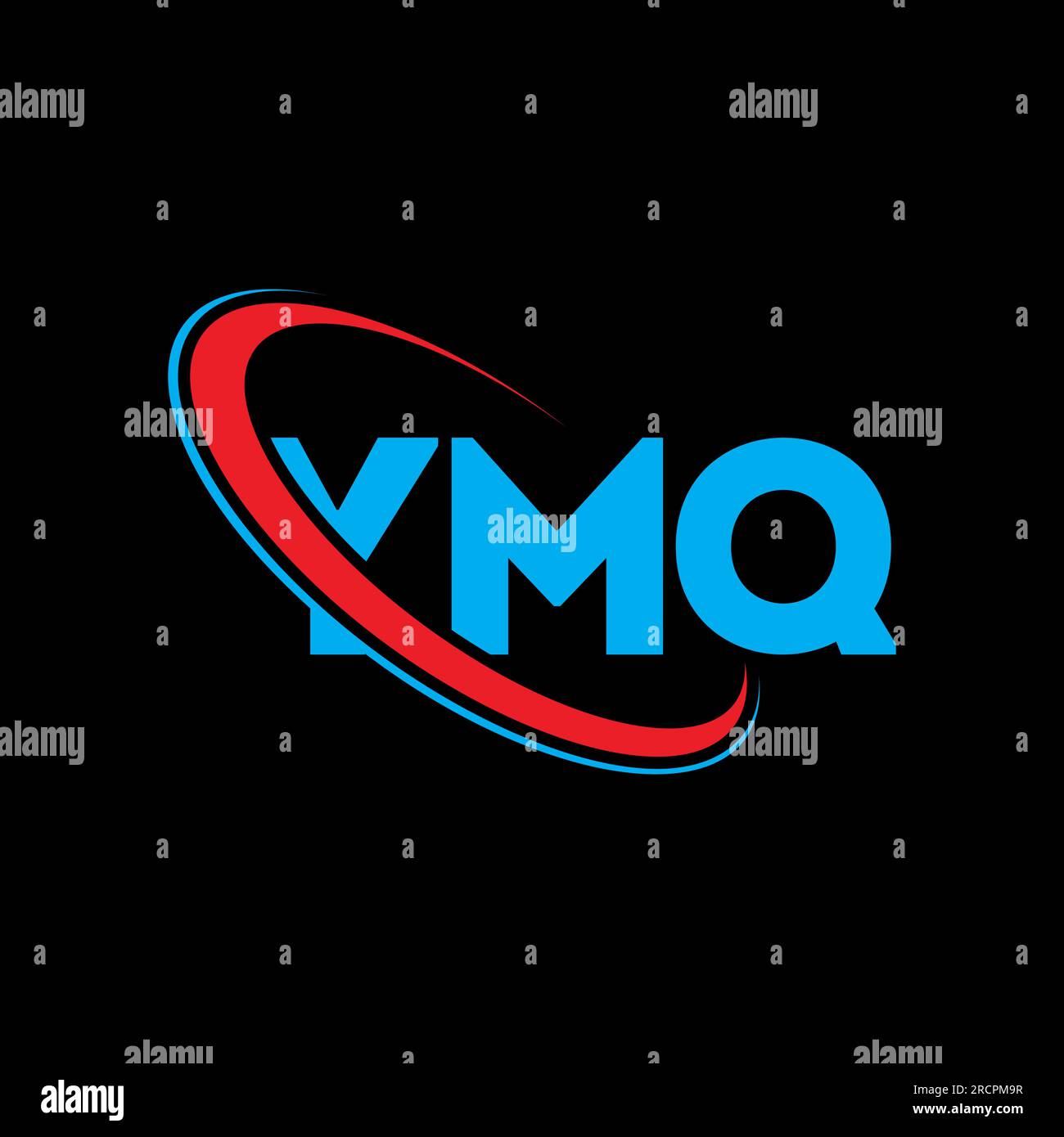 YMQ logo. YMQ letter. YMQ letter logo design. Initials YMQ logo linked ...