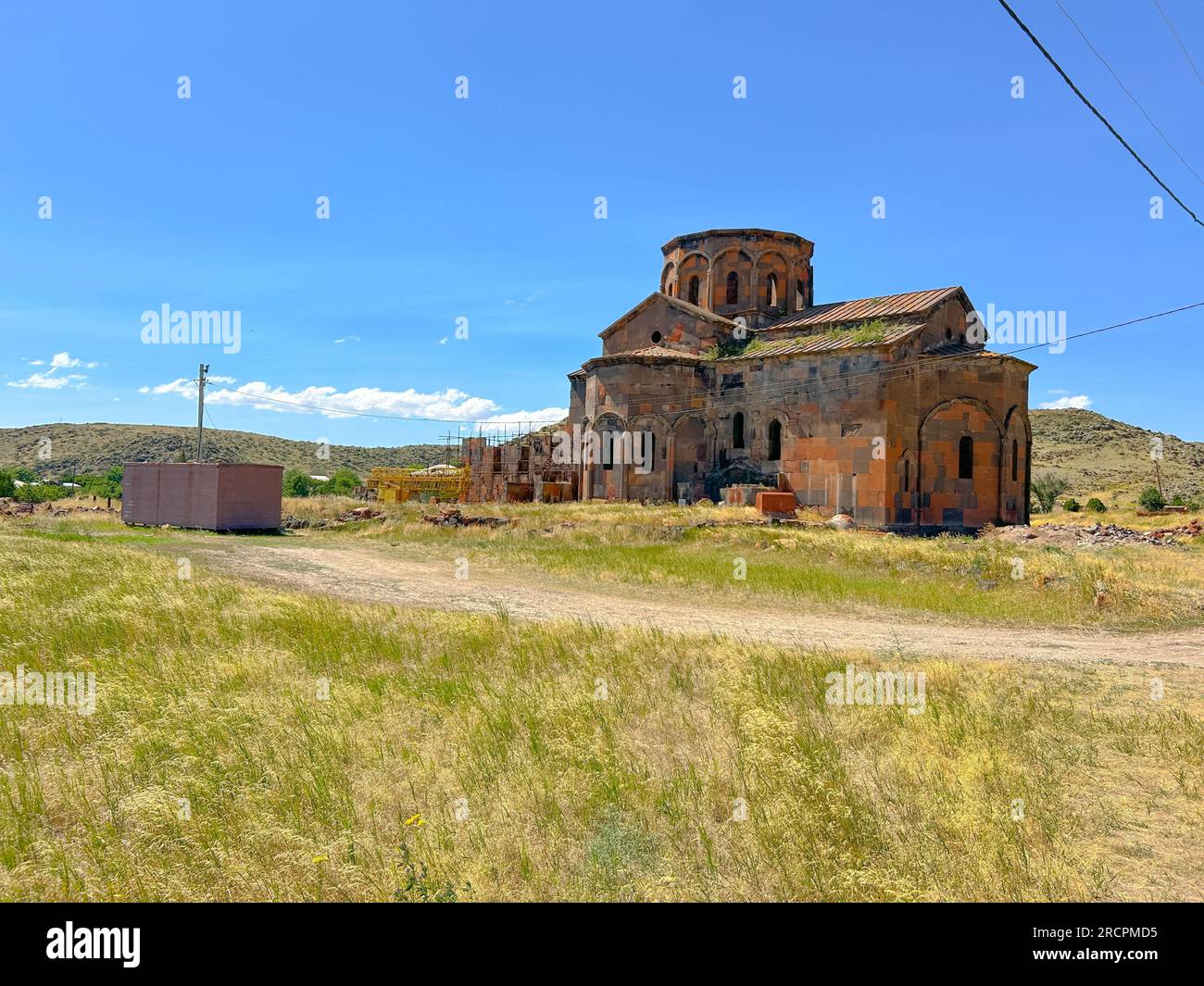 Cathedral of Talin. Talin, in the Aragatsotn Province of Armenia - 7th ...