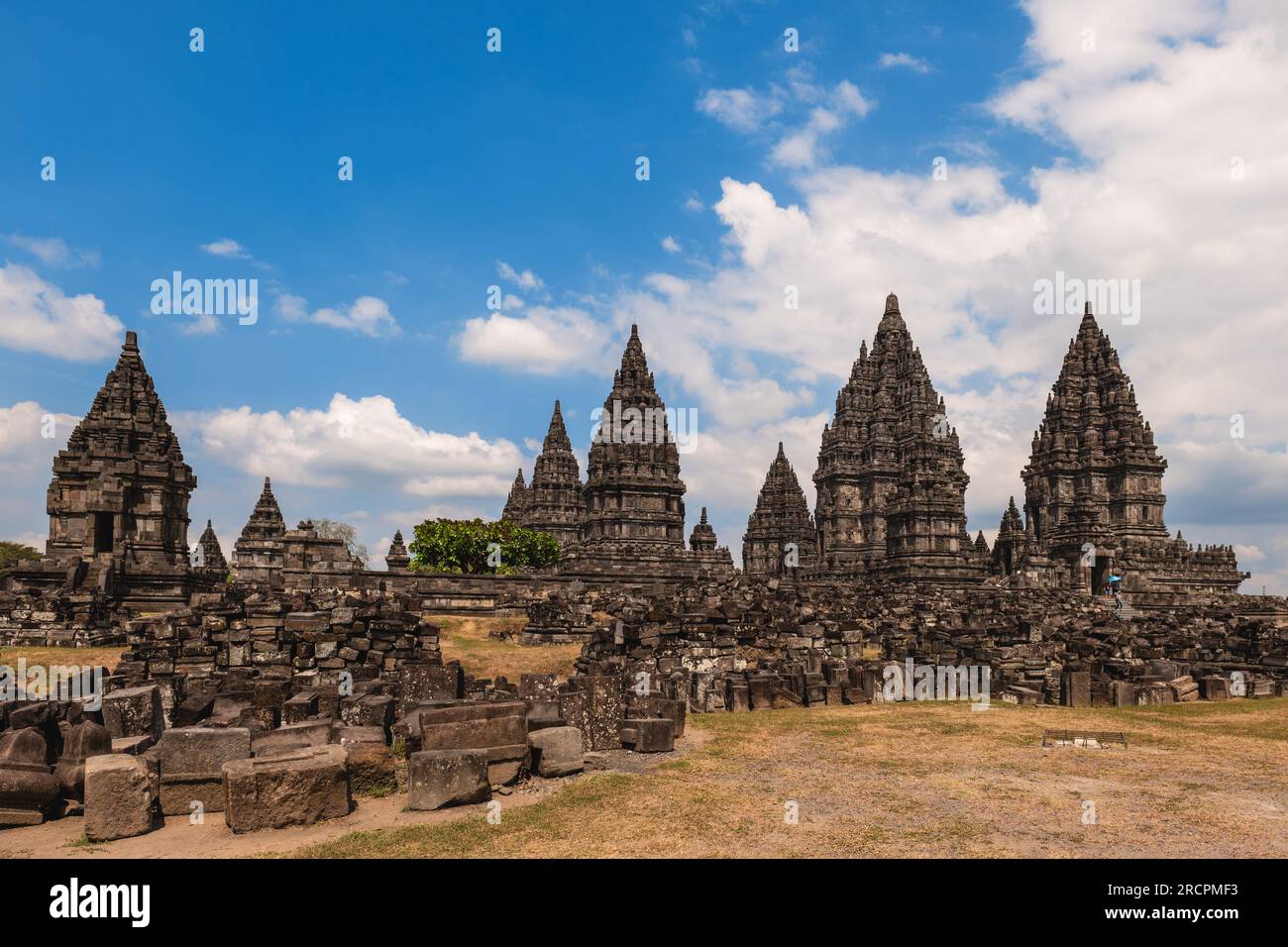 Prambanan, a Hindu temple compound in Yogyakarta, southern Java ...