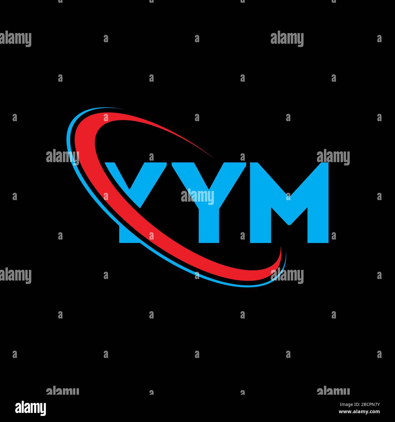 YYM logo. YYM letter. YYM letter logo design. Initials YYM logo linked ...